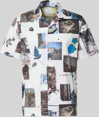 Paul Smith Casual Fit Freizeithemd mit Fotoprints