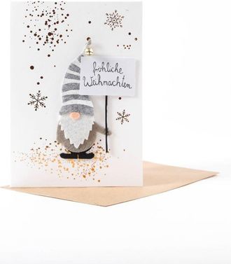 Good old Friends Winterwichtel Karte Fr&ouml;hliche Weihnachten