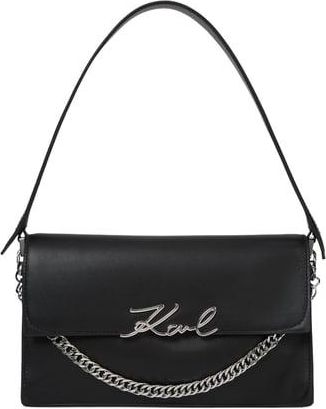Karl Lagerfeld Sac K/Signature port&eacute; &eacute;paule en cuir