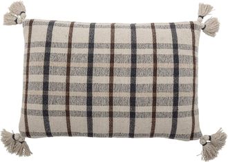 Bloomingville Kissen Ebna, natur, Baumwolle