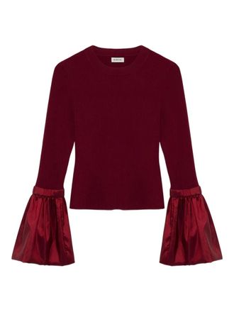 SIMKHAI haut Agata à manches longues - Rouge