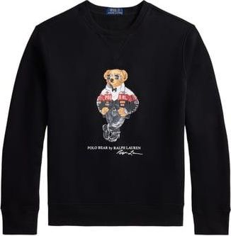 Polo Ralph Lauren Sweat col rond en coton m&eacute;lang&eacute;