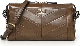 Valentino Garavani Femme, Sacs, Brun, Taille: ONE Size Panthea Small Shoulder Bag