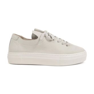 Sergio Moretti Femme, Chaussures, Beige, Taille: 37 EU Baskets Casual Ferm&eacute;es