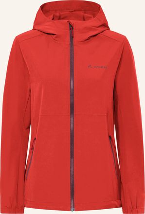 Vaude Softshell-Jacke W Elope Wind Jacket rot
