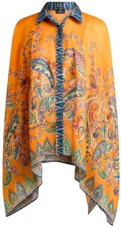 Etro Femme, Blouses et Chemises, Multicolore, Taille: 34 FR Blouse &Eacute;vas&eacute;e