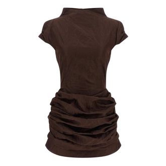 Magda Butrym 48 Mini Kleid - - Dresses - Damen - Braun - S