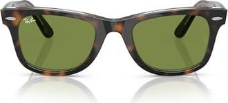 Ray-Ban Havane fonc&eacute; sur Multicolore/Vert, 50 mm