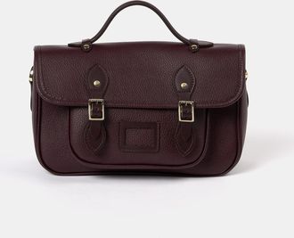 The Cambridge Satchel Company The Soft Satchel - Bordeaux Calf Grain
