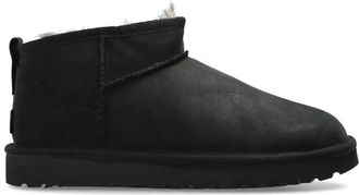 UGG Classic Ultra Mini Nubuck - Femme - Chaussures - Noir - Taille: 42 EU