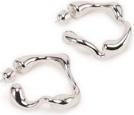 Maria Black Boucles doreille Splash Hoops en argent