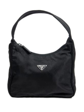 Prada sac port&eacute; &eacute;paule &agrave; anse dessus (ann&eacute;es 1990) - Noir