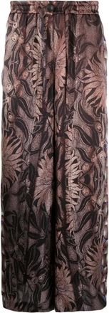 Pierre-Louis Mascia Femme, Pantalons, Multicolore, Taille: 44 FR Wide Pantalons