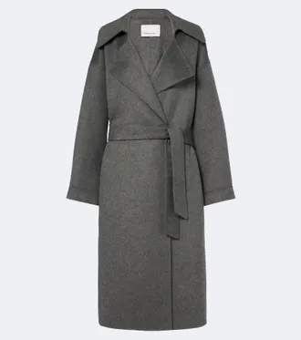 Frankie Shop Manteau Issen en laine m&eacute;lang&eacute;e