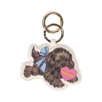 Ganni Puppy Keychain - - Accessories - Damen - Braun - ONE SIZE