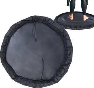 Generic Wetsuit-Wickelunterlage - 50/90/130 cm tragbare, wasserdichte, sanddichte Matte, robuste Surftasche aus Stoff mit vollst&auml;ndigem Neoprenanzug-Schutz | 
