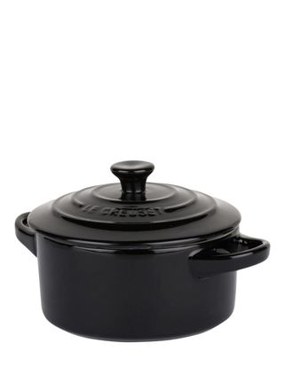 LE CREUSET Mini-Cocotte schwarz