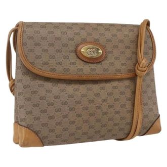Gucci Sac bandouli&egrave;re en plastique Pre-owned - Femme - Pre-owned - Beige - Taille: ONE Size