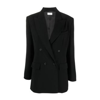 P.A.R.O.S.H. Giacca 013 Nero Blazer - - Jackets - Damen - Schwarzk - XS