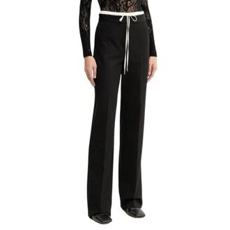 Marella Wide Hosen - - Trousers - Damen - Schwarzk - S