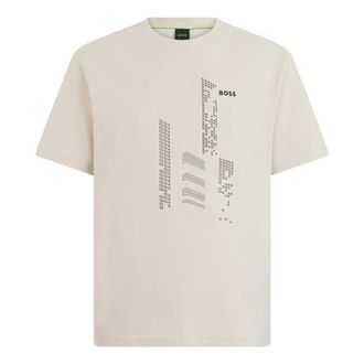 HUGO BOSS Baumwoll-T-Shirt - - Tops - Herren - Beige - XL
