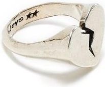 Two Jeys Bague caur bris&eacute;