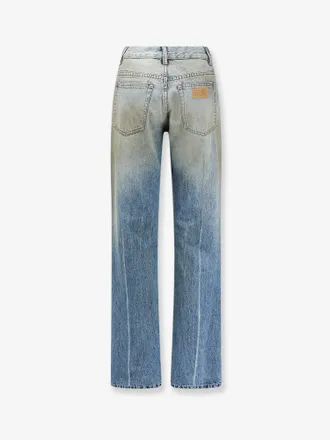 Maison Margiela Womens Jeans Blue Cotton