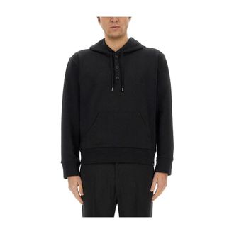 Courr&egrave;ges Cotton Hoodie - - Sweatshirts & Hoodies - Herren - Schwarzk - M