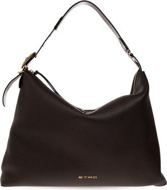 Etro Hobo L Ledertasche - - Bags - Damen - Braun - ONE SIZE