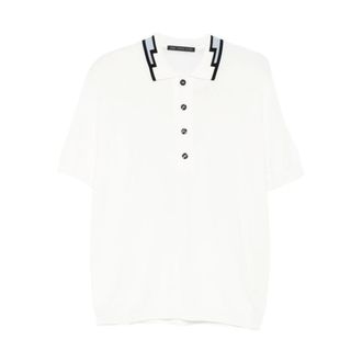 low brand Homme, Tops, Blanc, Taille: S Lm26005A014 Polo