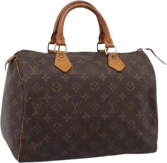 Louis Vuitton Sac &agrave; main Speedy 30 Pre-owned - Femme - Pre-owned - Brun - Taille: ONE Size