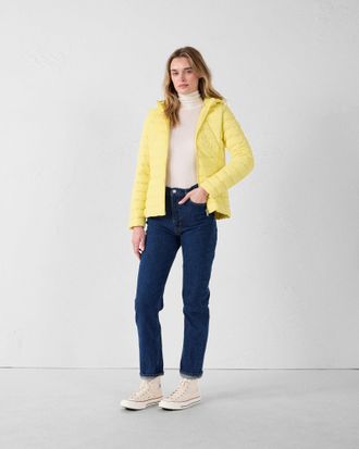 Jott Doudoune &agrave; capuche stretch l&eacute;g&egrave;re Limonade Salma - Taille XL