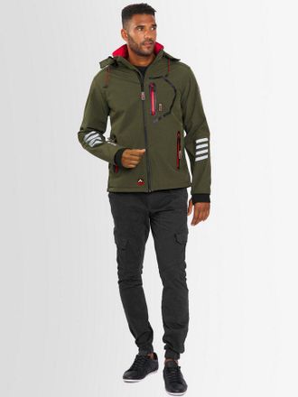 Arctic Seven Softshelljacke ASColori Outdoorjacke mit abnehmbarer Kapuze