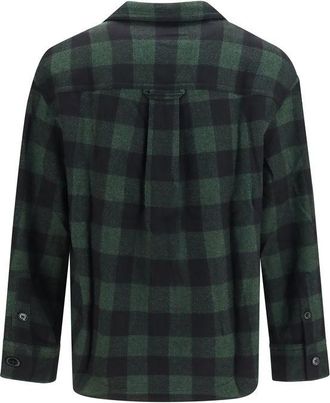Ami Checked Virgin Wool Shirt