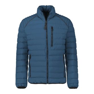 Lerros Leichte gesteppte Jacke mit reflektierenden Details - - Jackets - Herren - Blau - 3XL