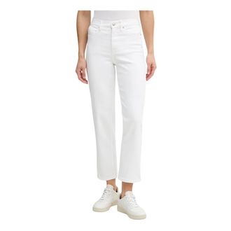 DKNY High-Rise Classic Gerades Jeans - - Jeans - Damen - Wei&szlig; - W27