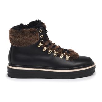 Baldinini Stiefelette aus Leder schwarz - - Shoes - Damen - Schwarzk - 38 EU