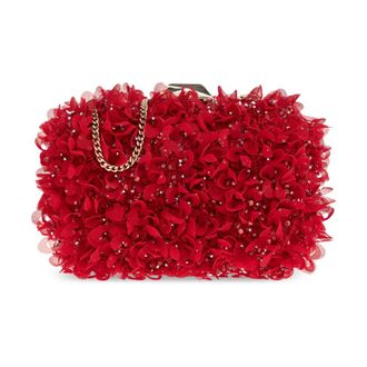 Jimmy Choo London Cloud Clutch - - Bags - Damen - Rot - ONE SIZE