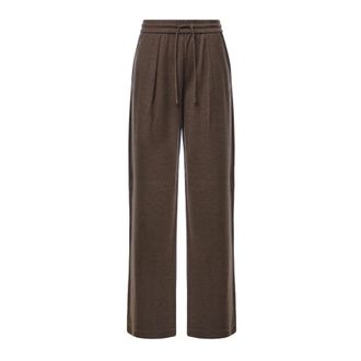 Max Mara Wide Hosen - - Trousers - Damen - Braun - M
