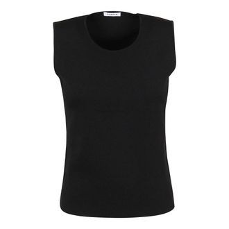 P.A.R.O.S.H. &Auml;rmelloses Strickoberteil - - Tops - Damen - Schwarzk - M