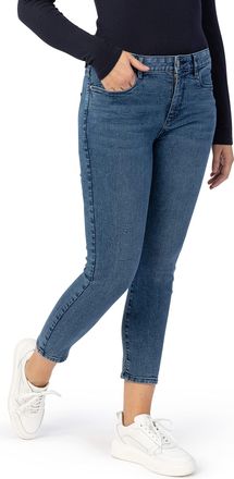Stooker Florenz Denim Heavy Used Damen 5-Pocket-Jeans Slim Fit Denim/Jeans clean wash konisch lang