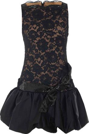 Self Portrait Kurzes Kleid - Schwarz