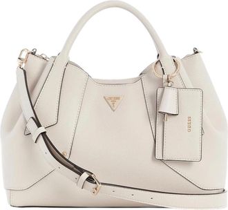 Guess Femme, Sacs, Blanc, Taille: ONE Size Sac &agrave; main Darcy Logo