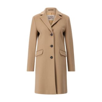 Cinzia Rocca Mantel aus Schurwolle