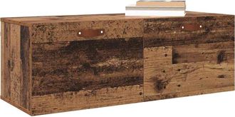 Generic Wandschrank, H&auml;ngeschrank mit viel Stauraum, Wandmontage Badschrank, Medizinschrank, Aufbewahrungsschrank f&uuml;r Wohnzimmer, Holzwerkstoff(Wei&szlig; (100 x 36