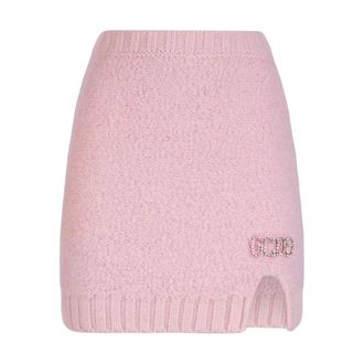 GCDS Hairy Skirt - - Skirts - Damen - Rosa - L