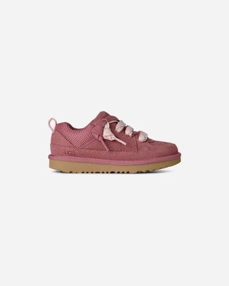 UGG Lo Lowmel f&uuml;r Kinder in Horizon Pink, Gr&ouml;&szlig;e Wildleder/Textil