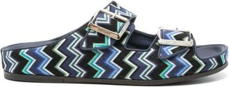 Missoni Homme, Chaussures, Bleu, Taille: 42 EU Sandalo