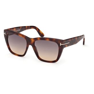 Tom Ford Femme, Accessoires, Brun, Taille: 55 MM Flynn-02 Lunettes de soleil