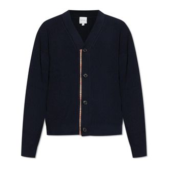 Paul Smith Homme, Pulls, Bleu, Taille: S Gilet à col en V